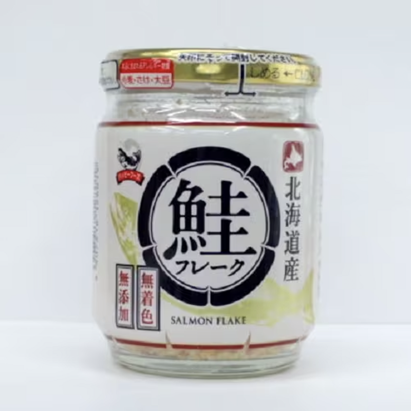 Get happy foods Hokkaido salmon flakes uncolored 100g Delivered | Weee ...