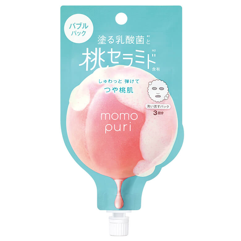 Get BCL Momopuri Peach Cleansing Mask 20g Bubble Carbonated Delivered ...
