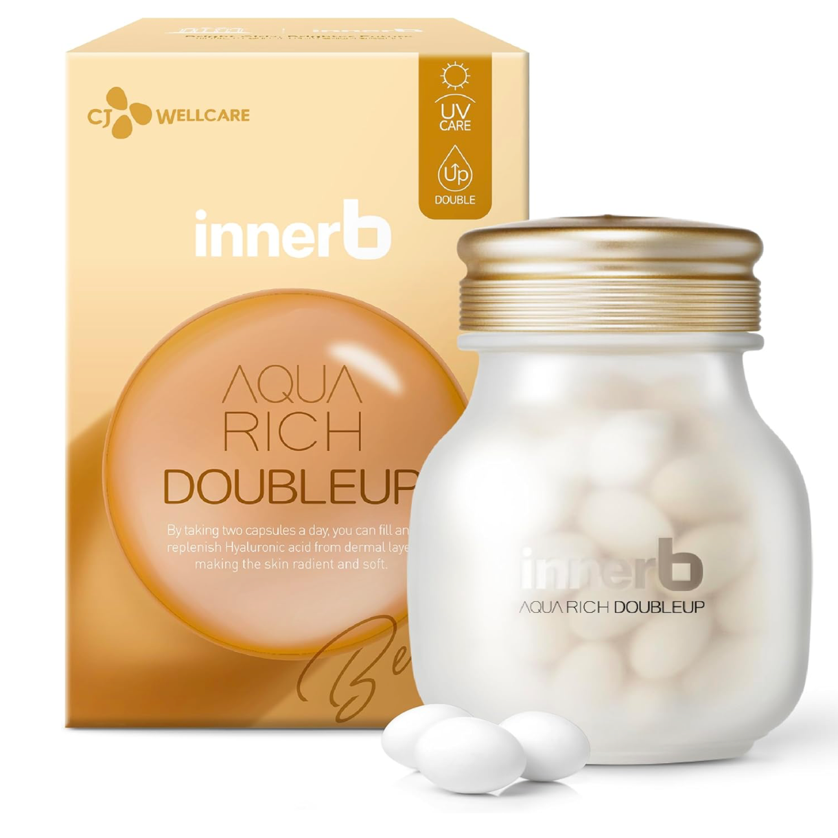 CJWellness Innerb Aquarich 内在美 500mg 56 粒胶囊 - Weee!