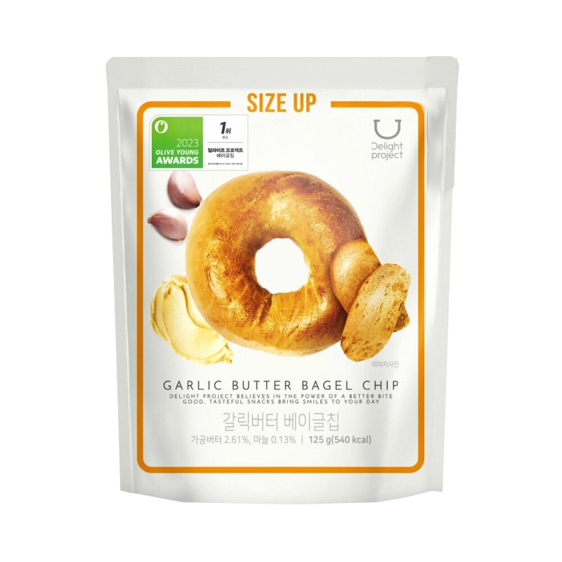 Get [Delight Project] Garlic Butter Bagel Chip Delivered | Weee! Asian Market