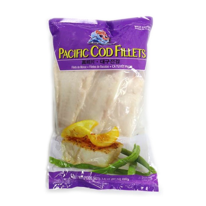 Get Pacific Surf Pacific Cod Fillets, Frozen Delivered | Weee! Asian Market