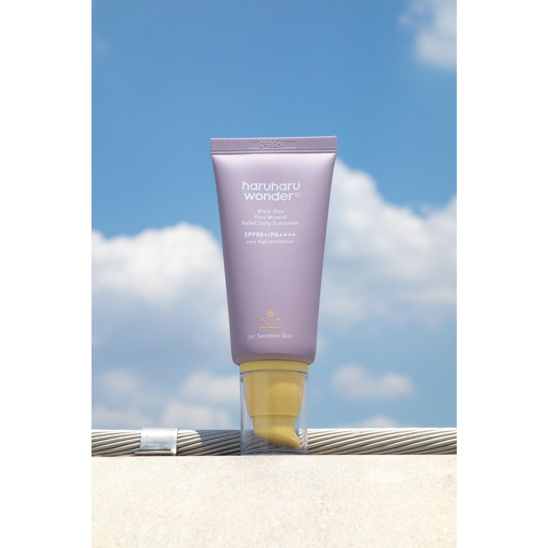 Get Haruharu Wonder Black Rice Pure Mineral Relief Daily Sunscreen ...
