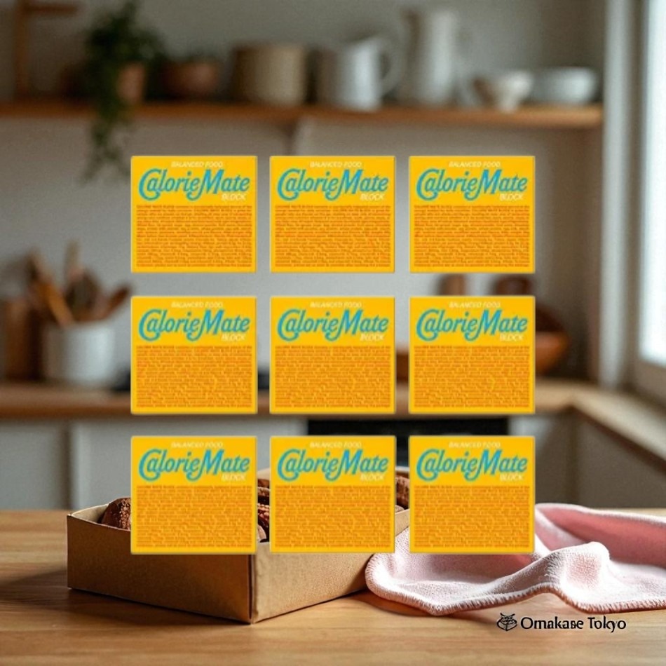 Calorie Mate Block, Vanilla Flavor 9 Packs - Weee!