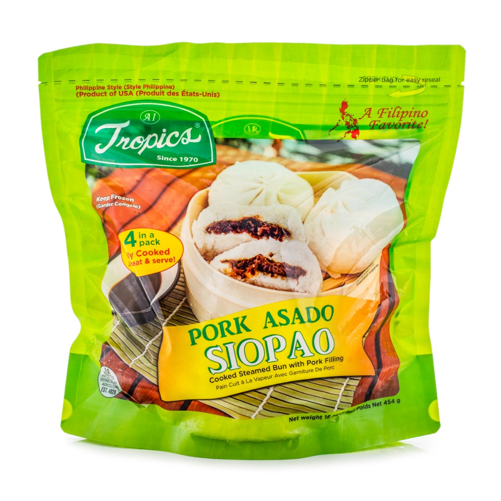 Get Tropics Pork Siopao, Frozen Delivered | Weee! Asian Market