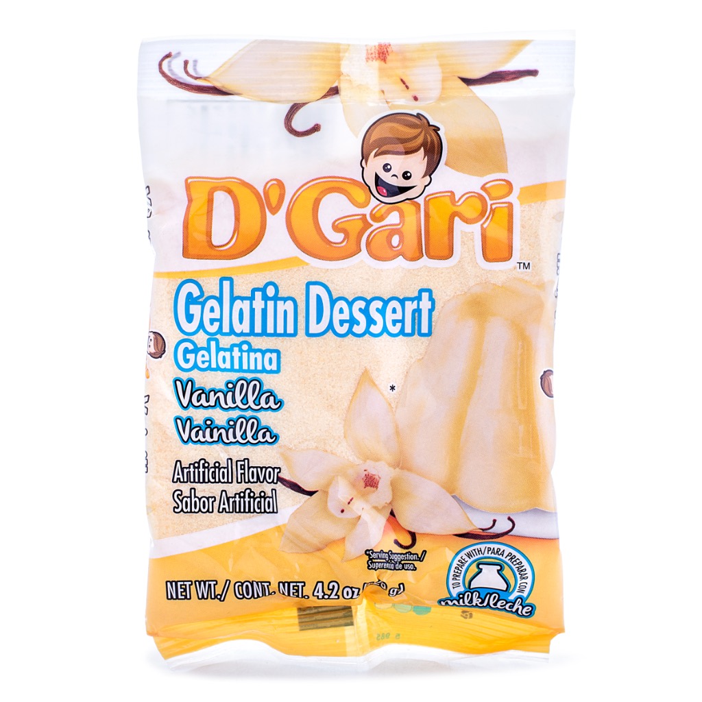 Get D'Gari Gelatin Dessert Milk Mix, Vanilla Delivered | Weee! Asian Market
