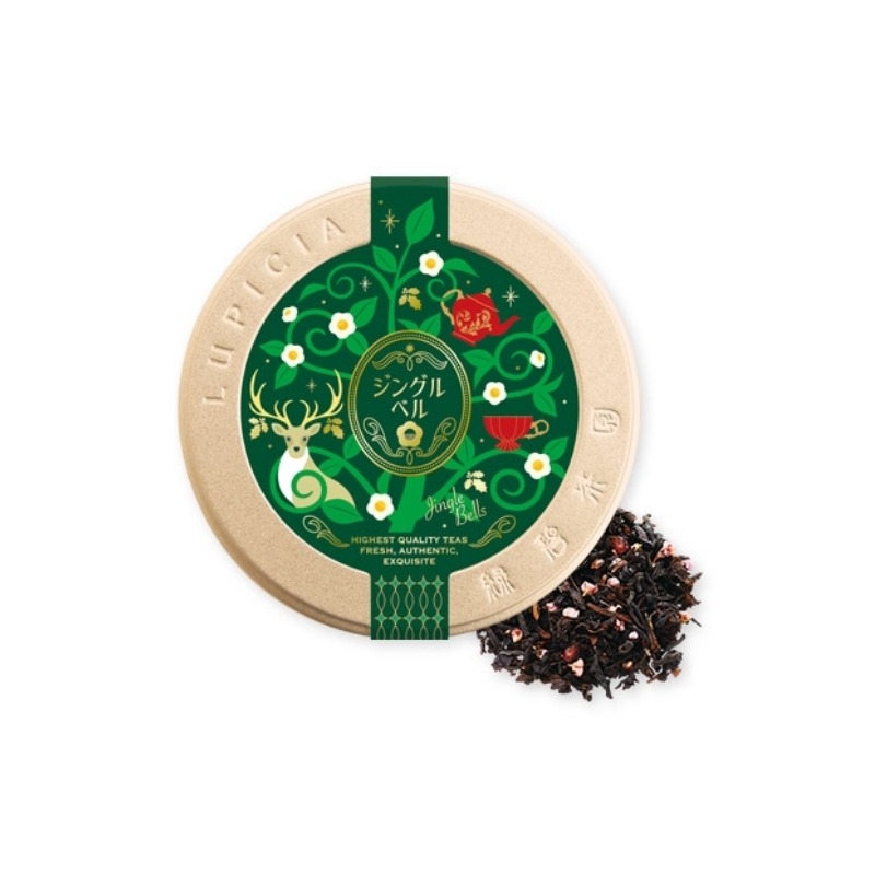 Get Lupicia Christmas limited can Grape sparkling wine refreshing black tea 50g Delivered | Weee ...