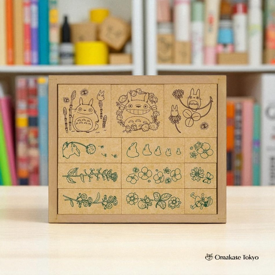 Studio Ghibli My Neighbor Totoro Flower Stamp Set 150 g - Weee!