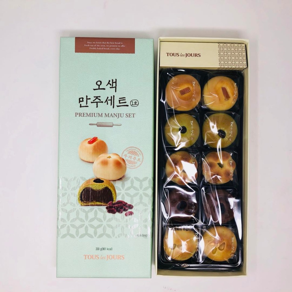 Get [Tous Les Jours] Premium Manju Set 330g x 1box Delivered | Weee ...
