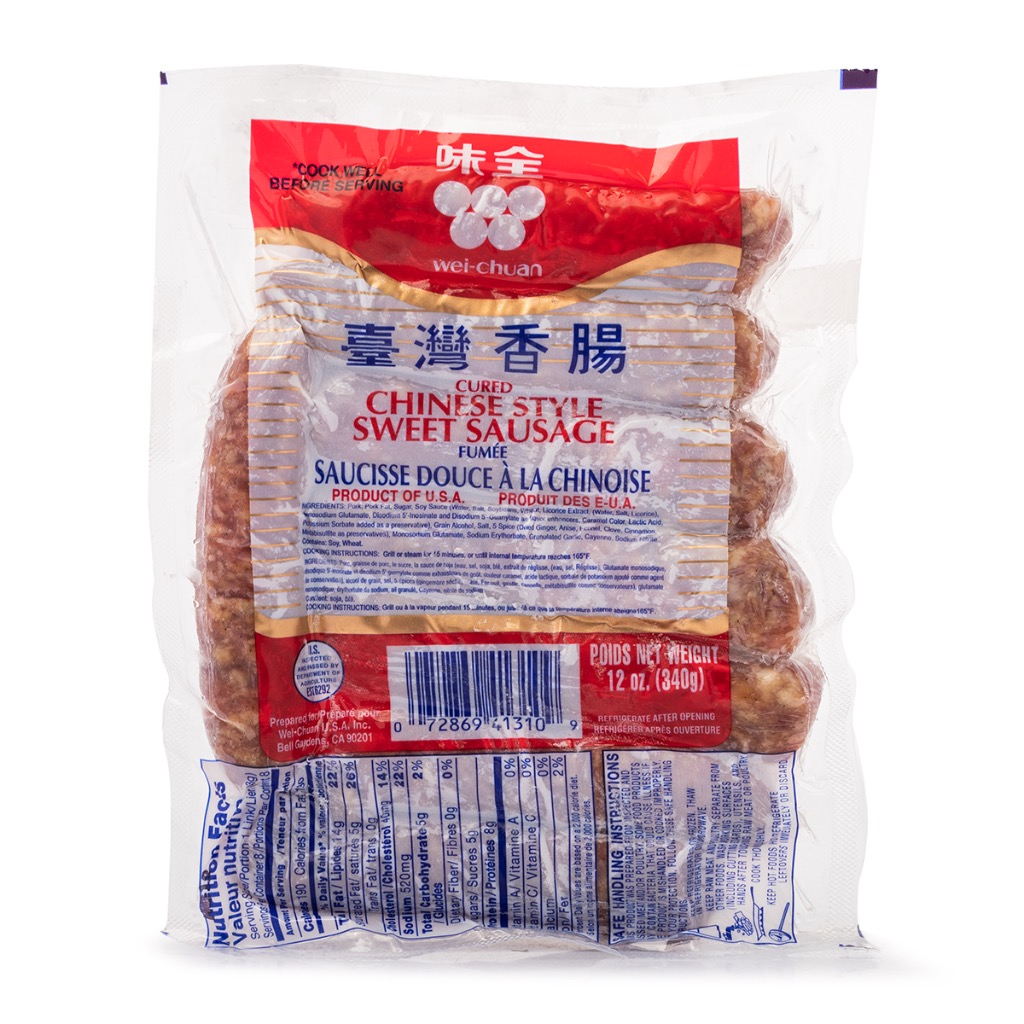 Get Wei-Chuan Cured Chinese Style Sweet Sausage Delivered | Weee! Asian ...