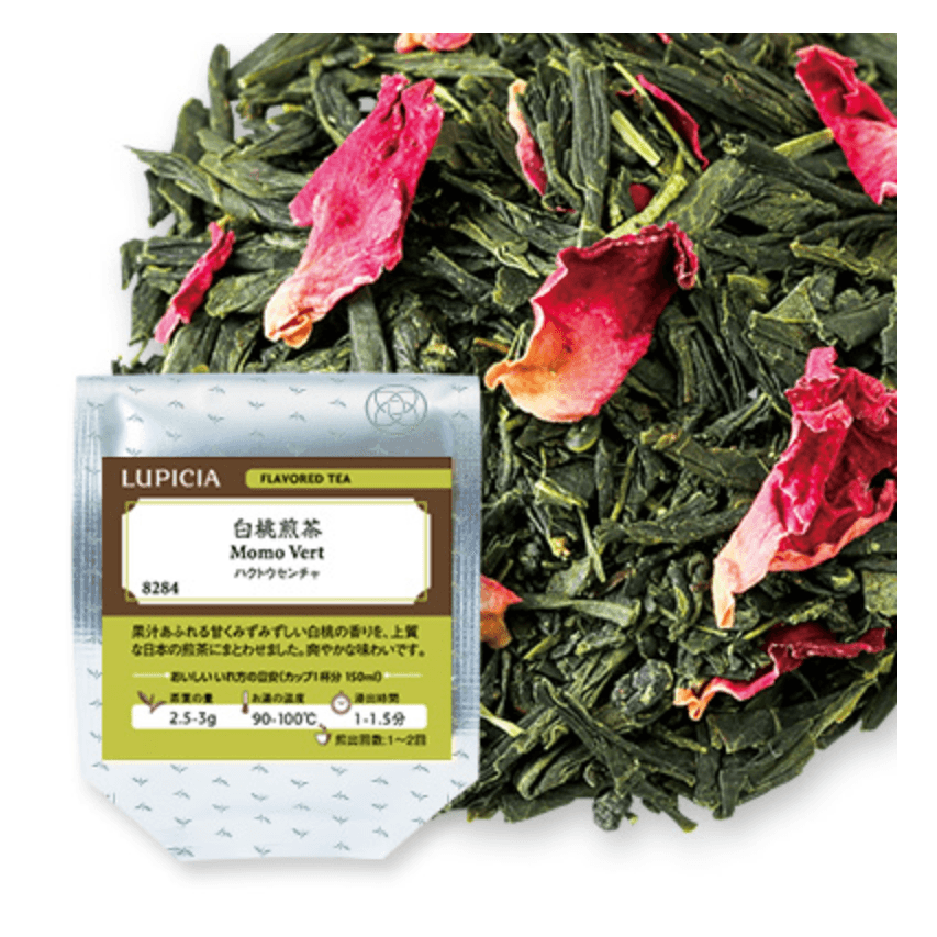 Get Direct from Japan: LUPICIA Green Tea with White Peach, Easy-Pack 50g, Authentic Japanese Tea ...