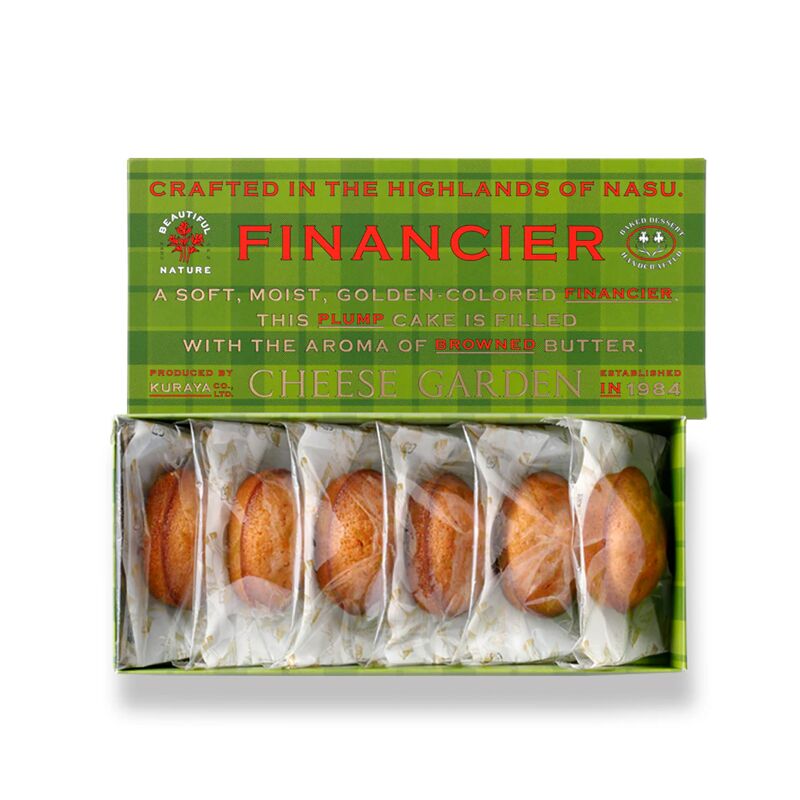 Get Cheese Garden Financier Cakes 6 pieces Delivered | Weee! Asian Market
