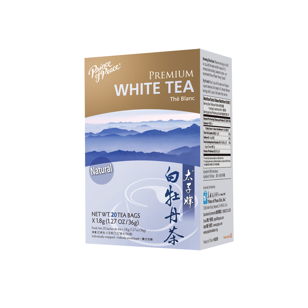 Get Prince of Peace Premium White Tea, 20 tea bags Delivered | Weee ...