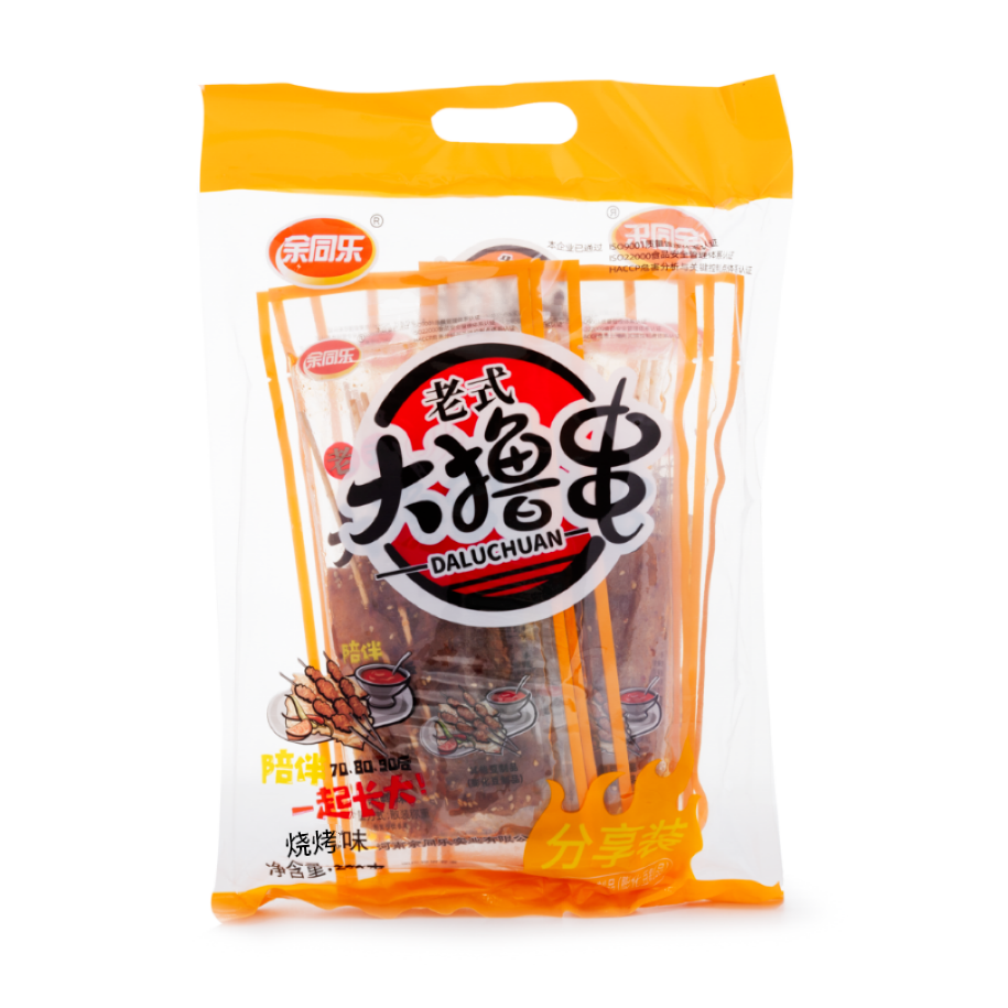 余同乐 老式大撸串辣条 烧烤味268g - Weee!