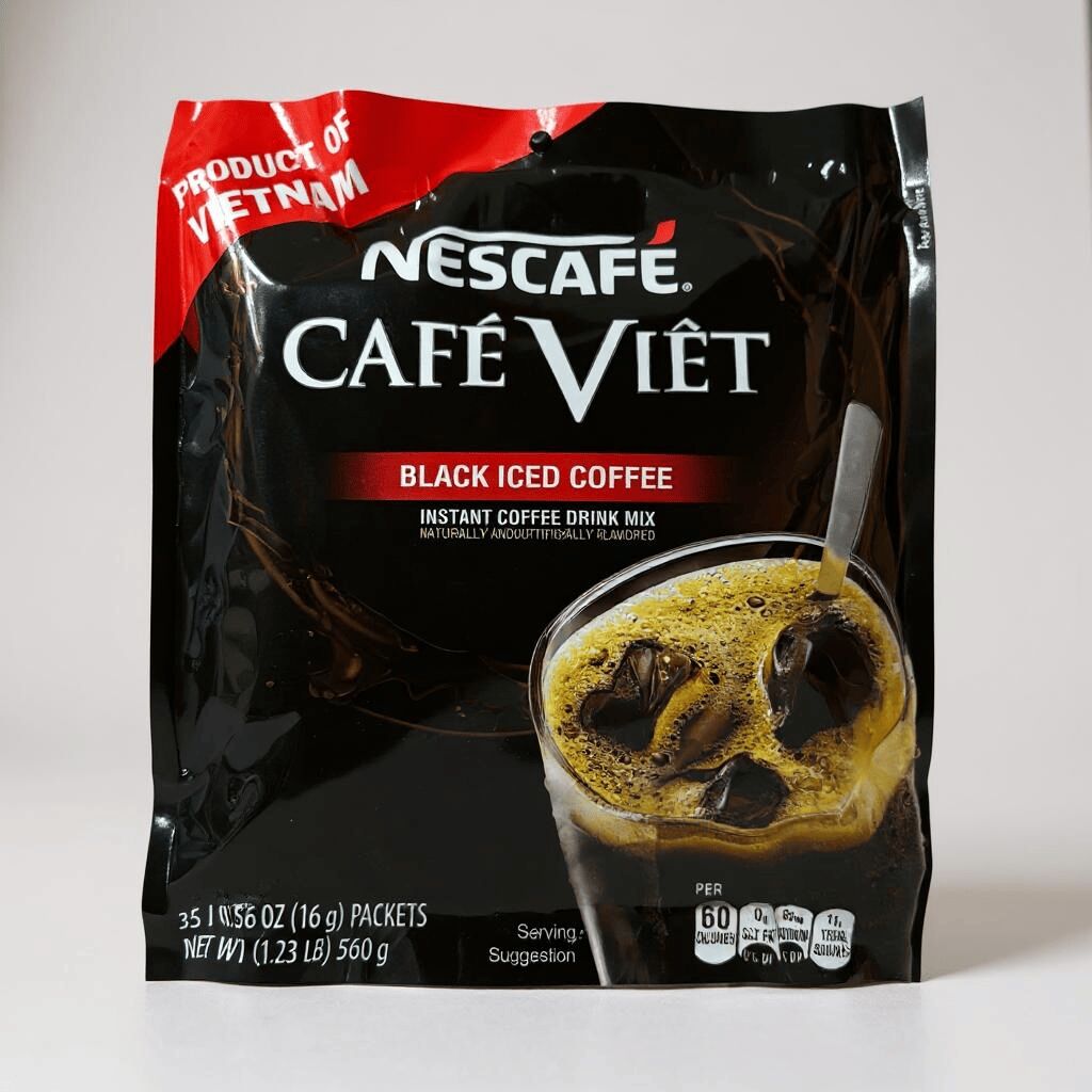 Get Nescafe Cafe Viet Instant Black Iced Coffee 16gx Delivered | Weee ...