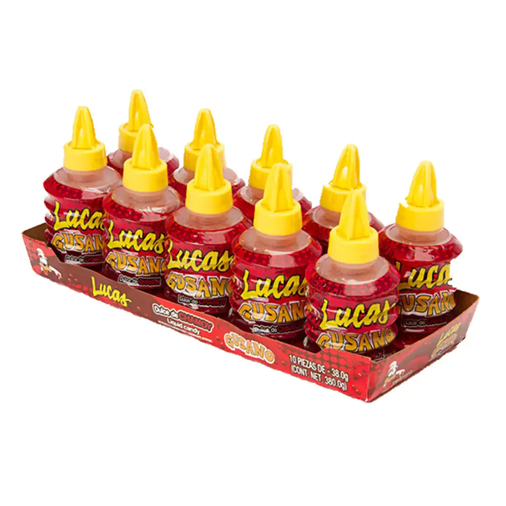 Get Lucas Gusano Chamoy 10 pc - Case - 15 Units Delivered | Weee! Asian ...