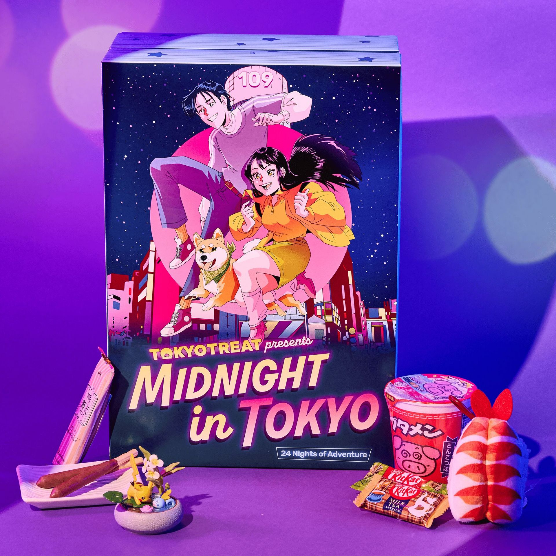 รับ Midnight in Tokyo: 24 Nights of Adventure... 1656 g จัดส่ง | Weee ...