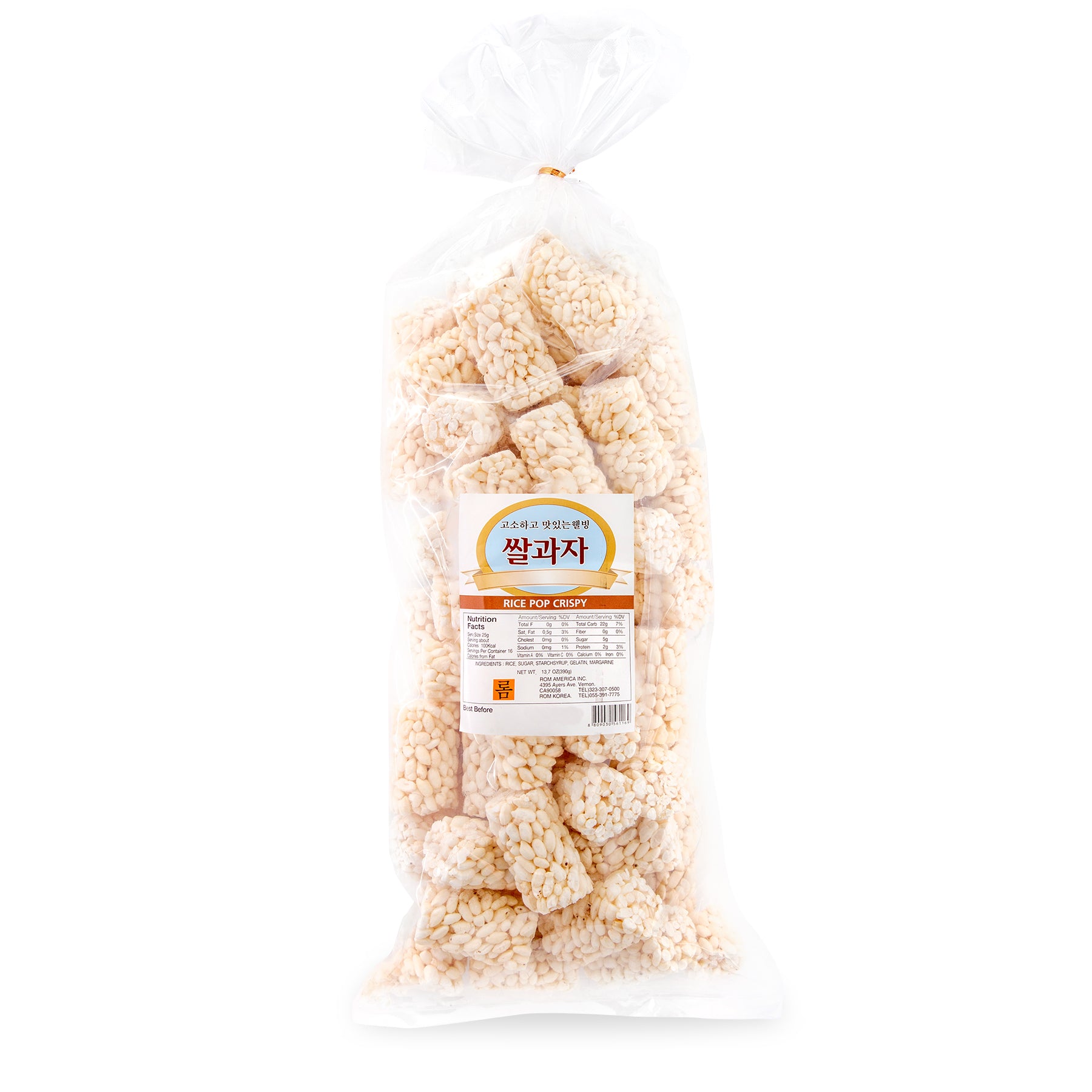 Get Rice Pop Crispy (Rice Cracker) (390g) Delivered | Weee! Asian Market
