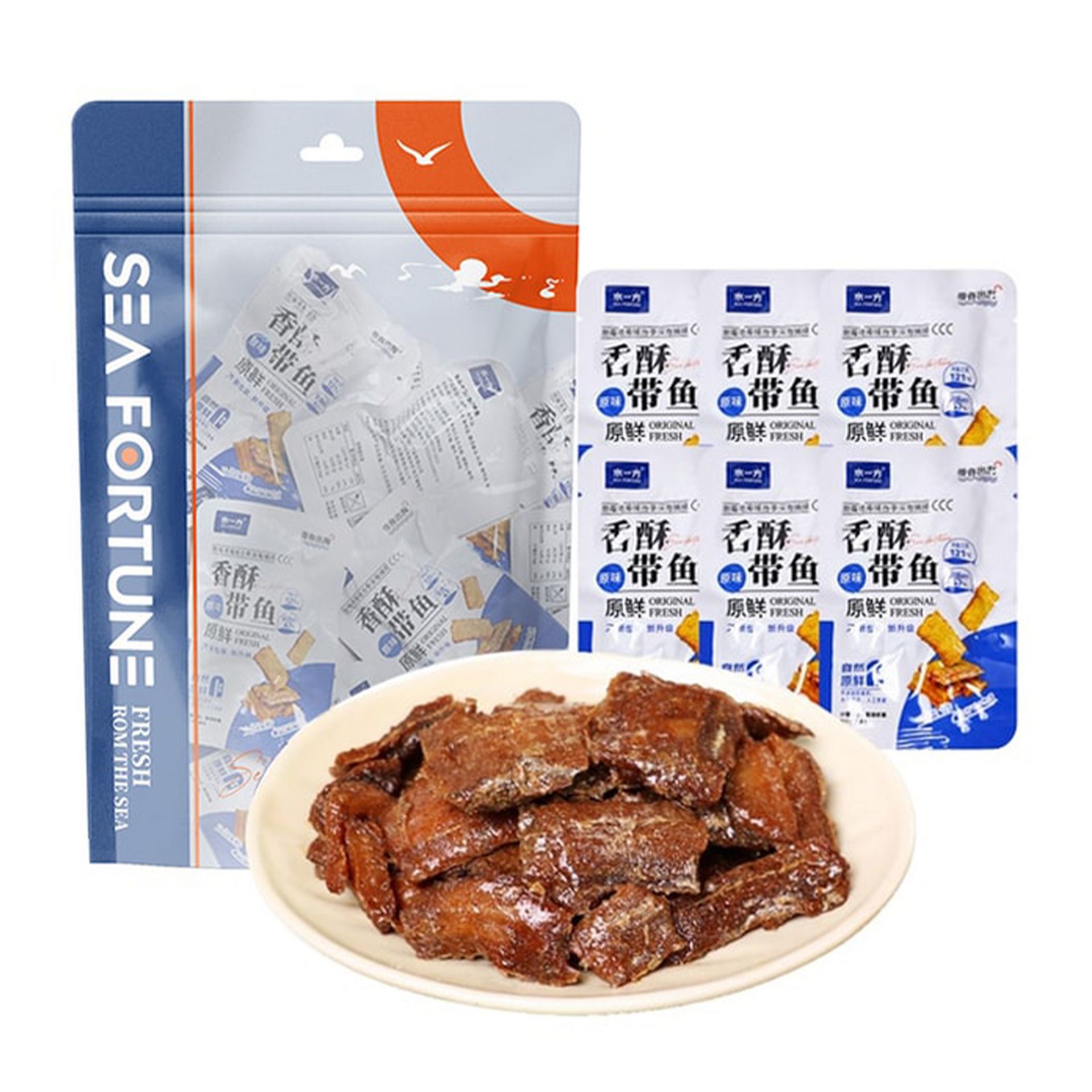 Get Sea Fortune hairtail Original Seafood snack Delivered | Weee! Asian ...