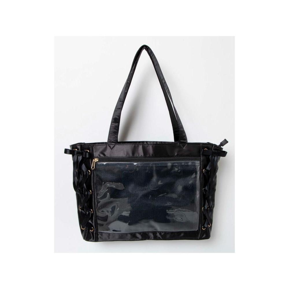 Get WEGO Lace-up Ita Bag S Satin Black Delivered | Weee! Asian Market