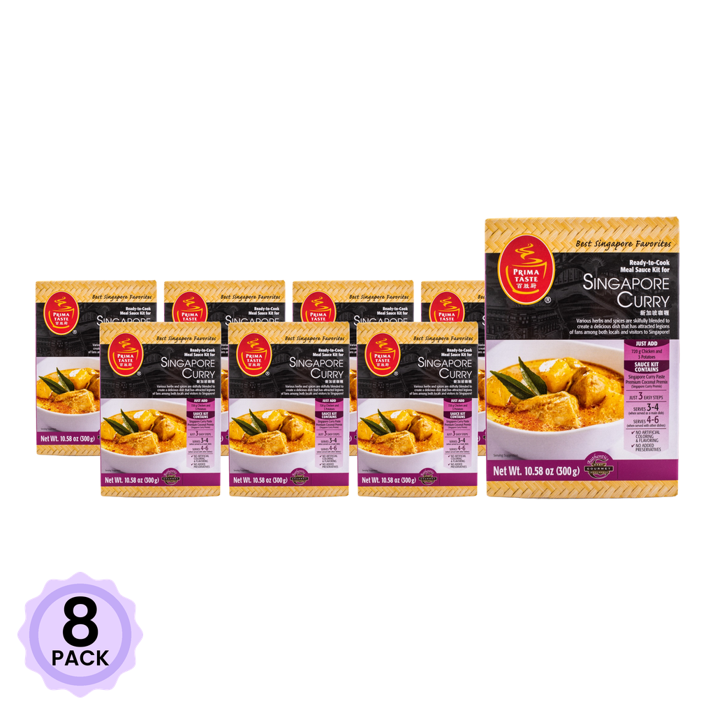 Get Prima Taste Singapore Curry Paste 10.57 oz*8 pack Delivered | Weee ...