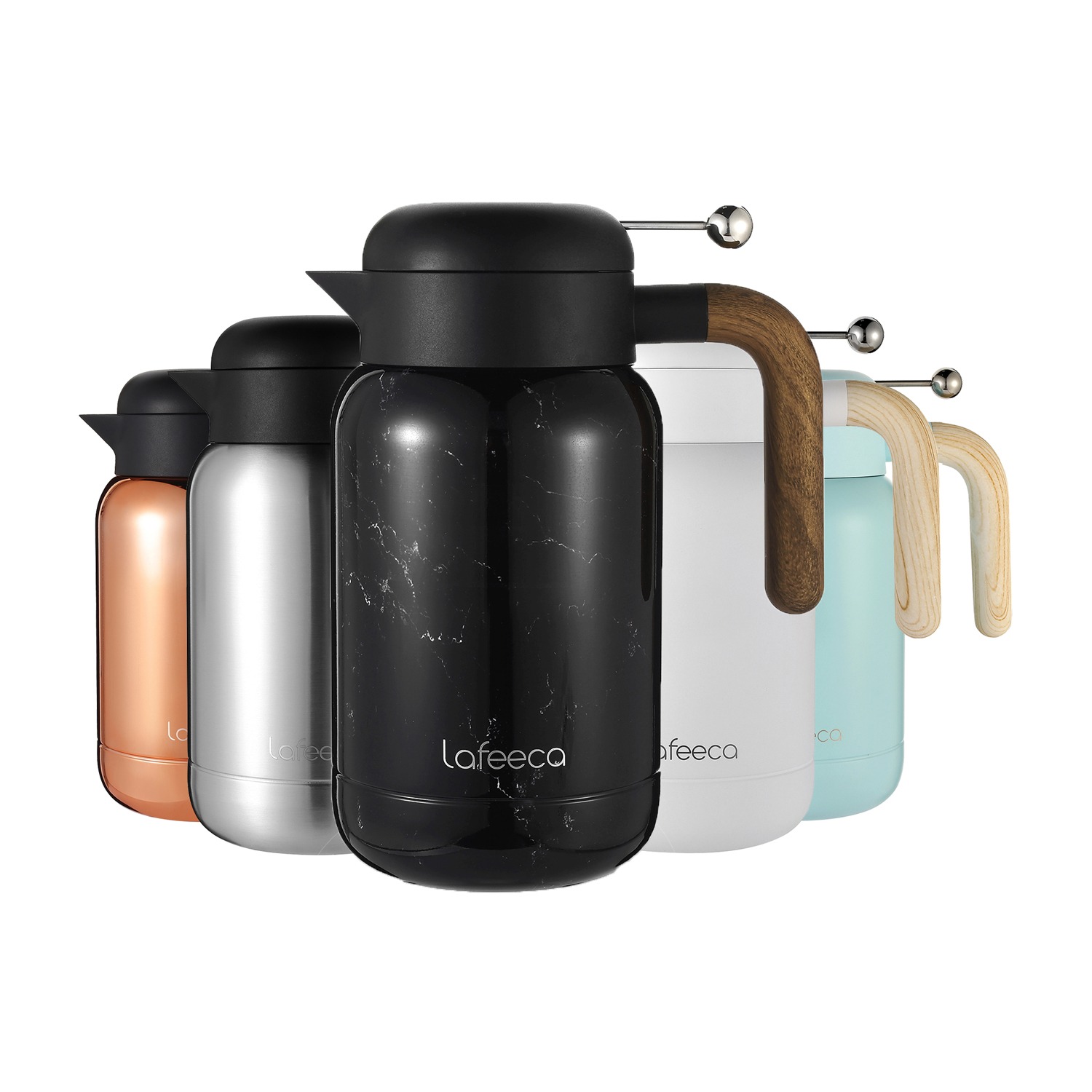 Get Lafeeca Coffee Carafe Thermal Tea Pot for Keeping Hot & Iced Cold ...