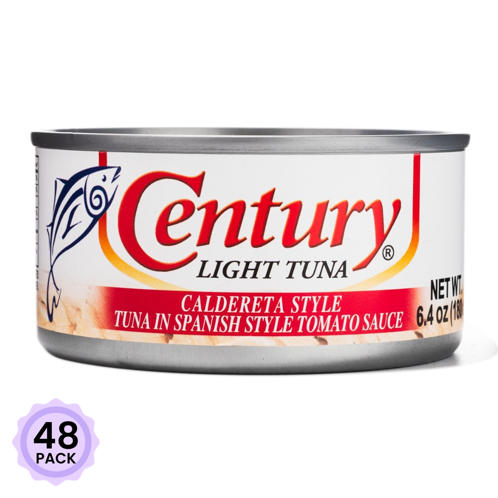 Get Century Light Tuna, Caldereta Style 180 g*48 pack Delivered | Weee! Asian Market