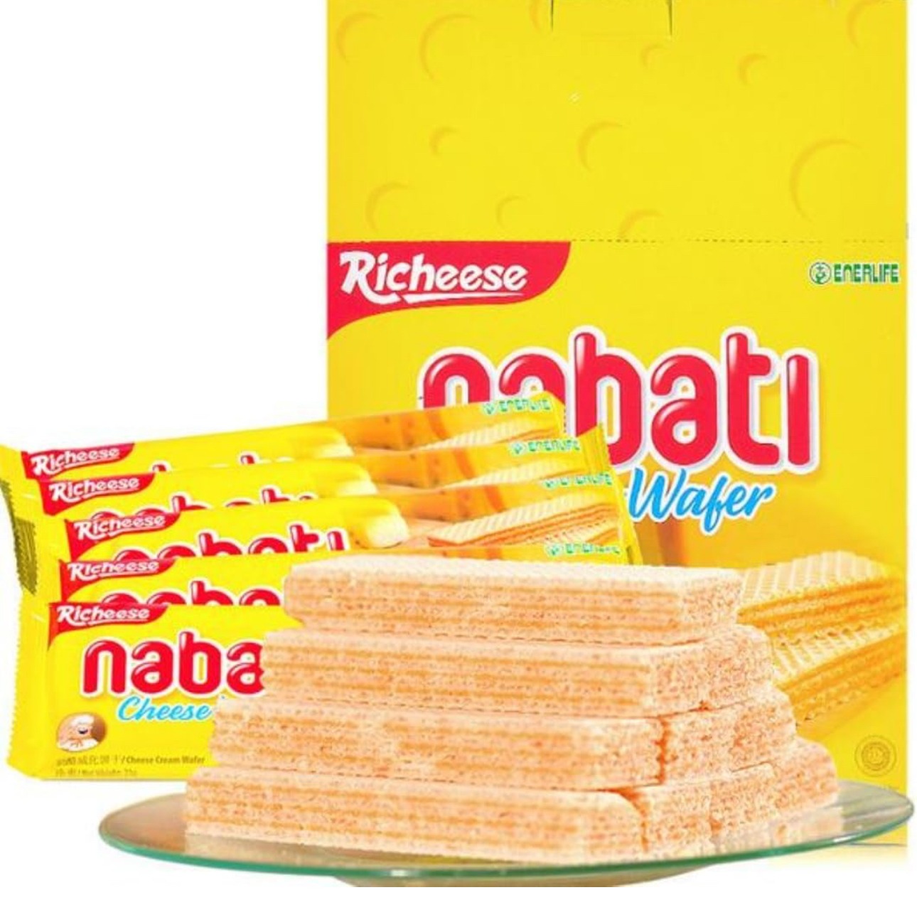 Get RICHEESE NABATI CHEESE WAFER BISCUIT DELICIOUS Delivered | Weee ...