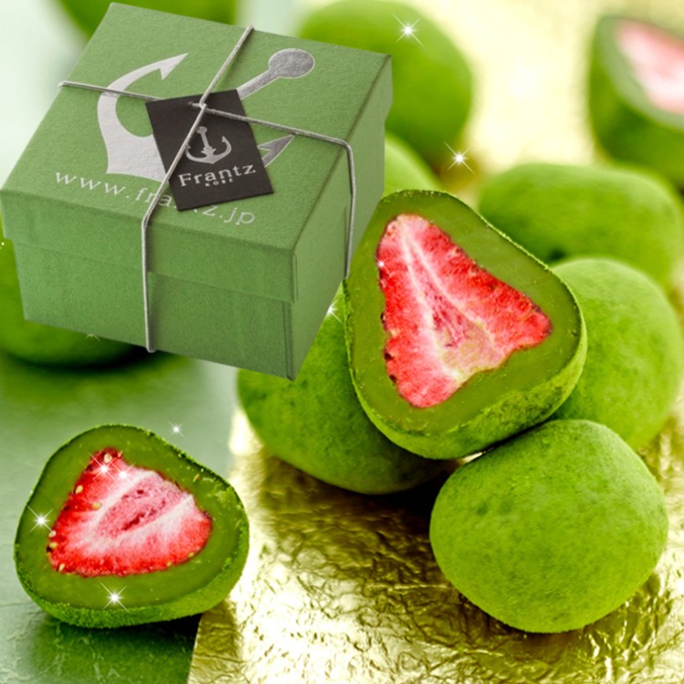 神戶 草莓夾心松露 抹茶巧克力 90g - Weee!