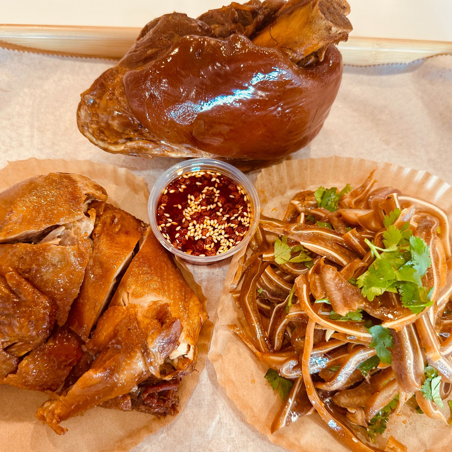 Get Braised Chicken and Pork Combo 1 each Delivered | Weee! Asian Market