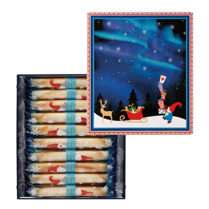 Get YOKUMOKU Rolled Cookies Christmas Cigare 20pcs Delivered | Weee ...