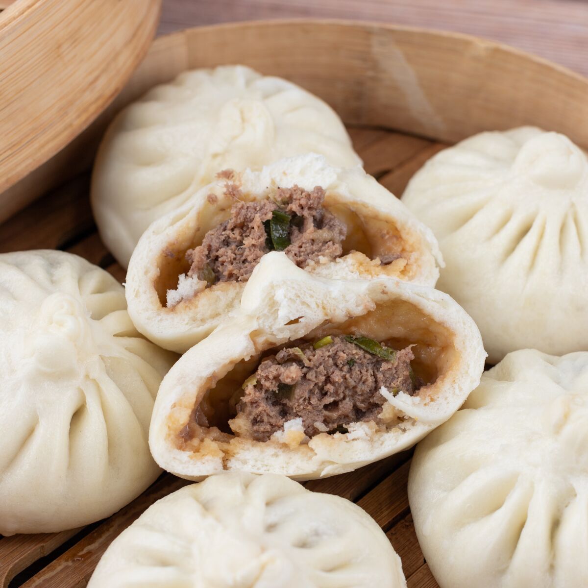 Get Hand Made Beef & Scallion Buns 6 pieces Delivered | Weee! Asian Market