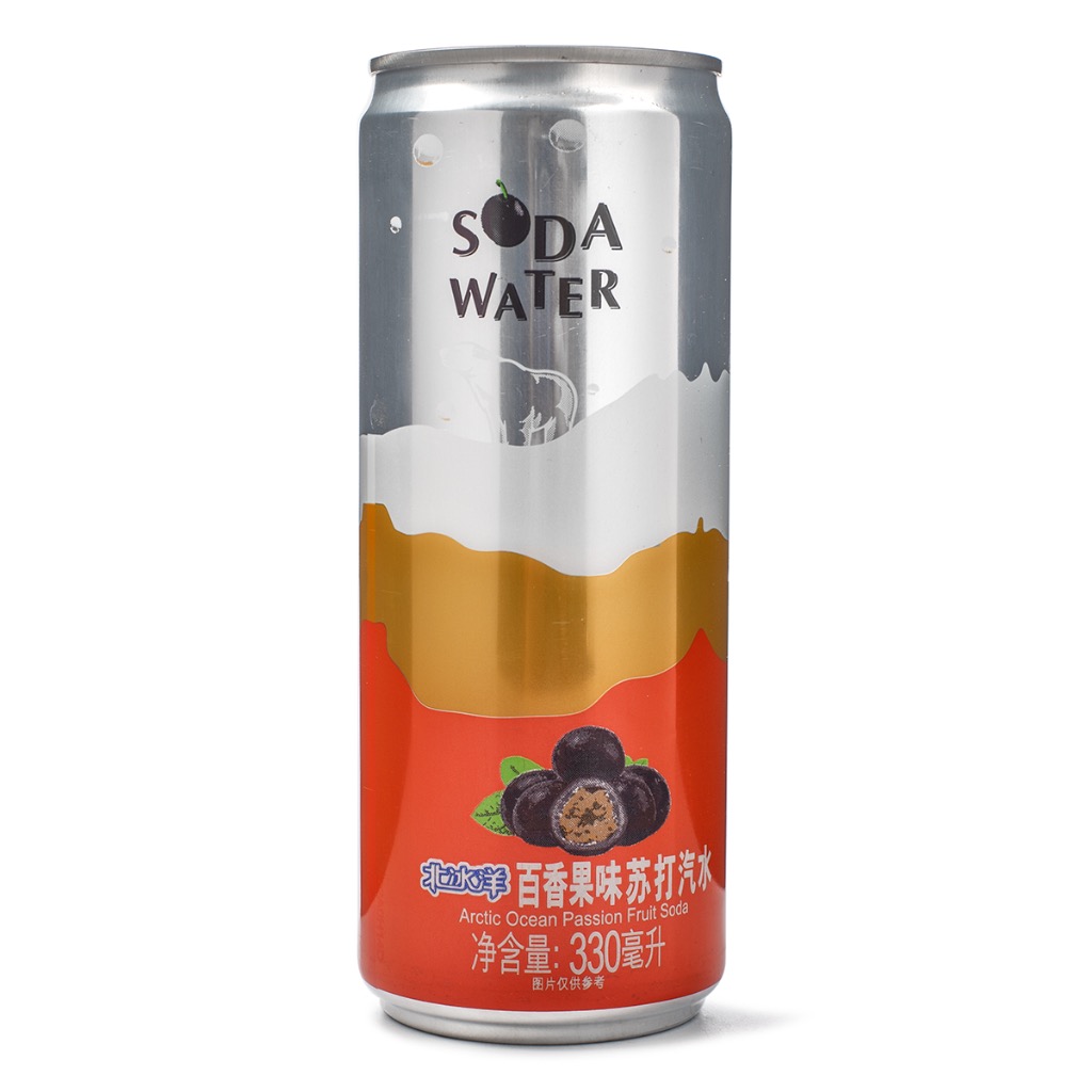 Get Arctic Ocean Soda Water, Passion Fruit Flavor 6pk Delivered | Weee ...