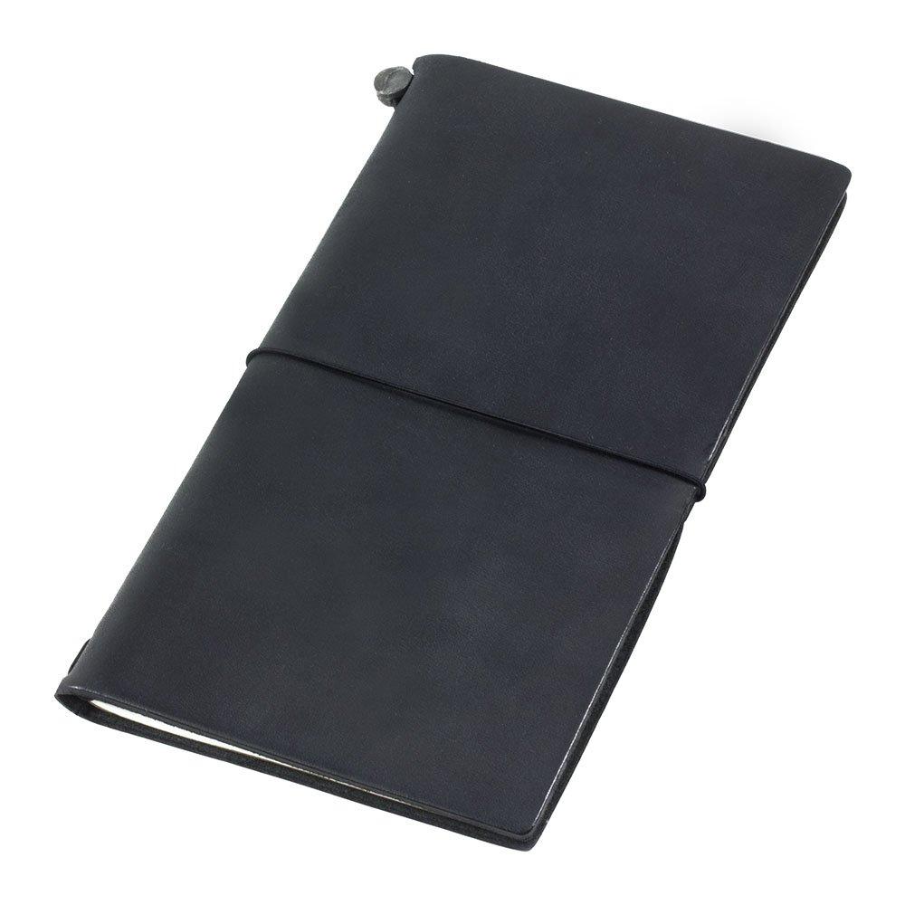 Get MIDORI Traveler's Notebook, Regular Size, Black Delivered | Weee ...