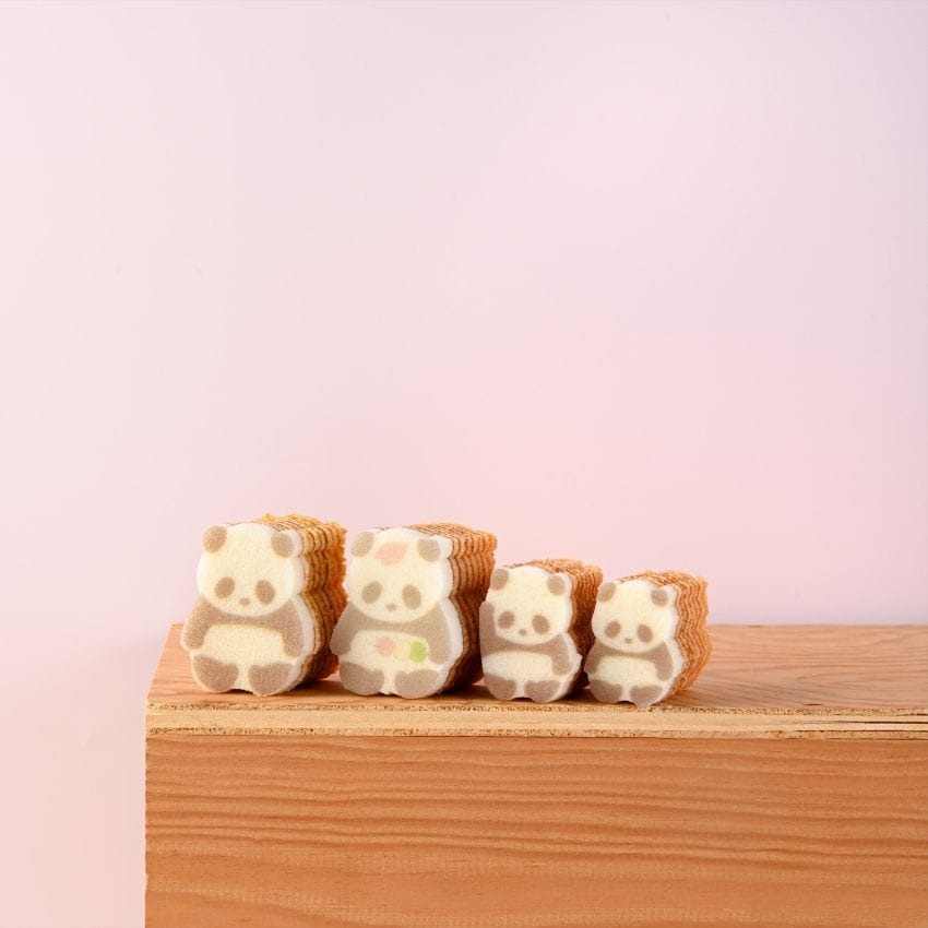 Get Katanukiya Sakura Panda Baumkuchen Gift Set 3pc Delivered | Weee! Asian Market