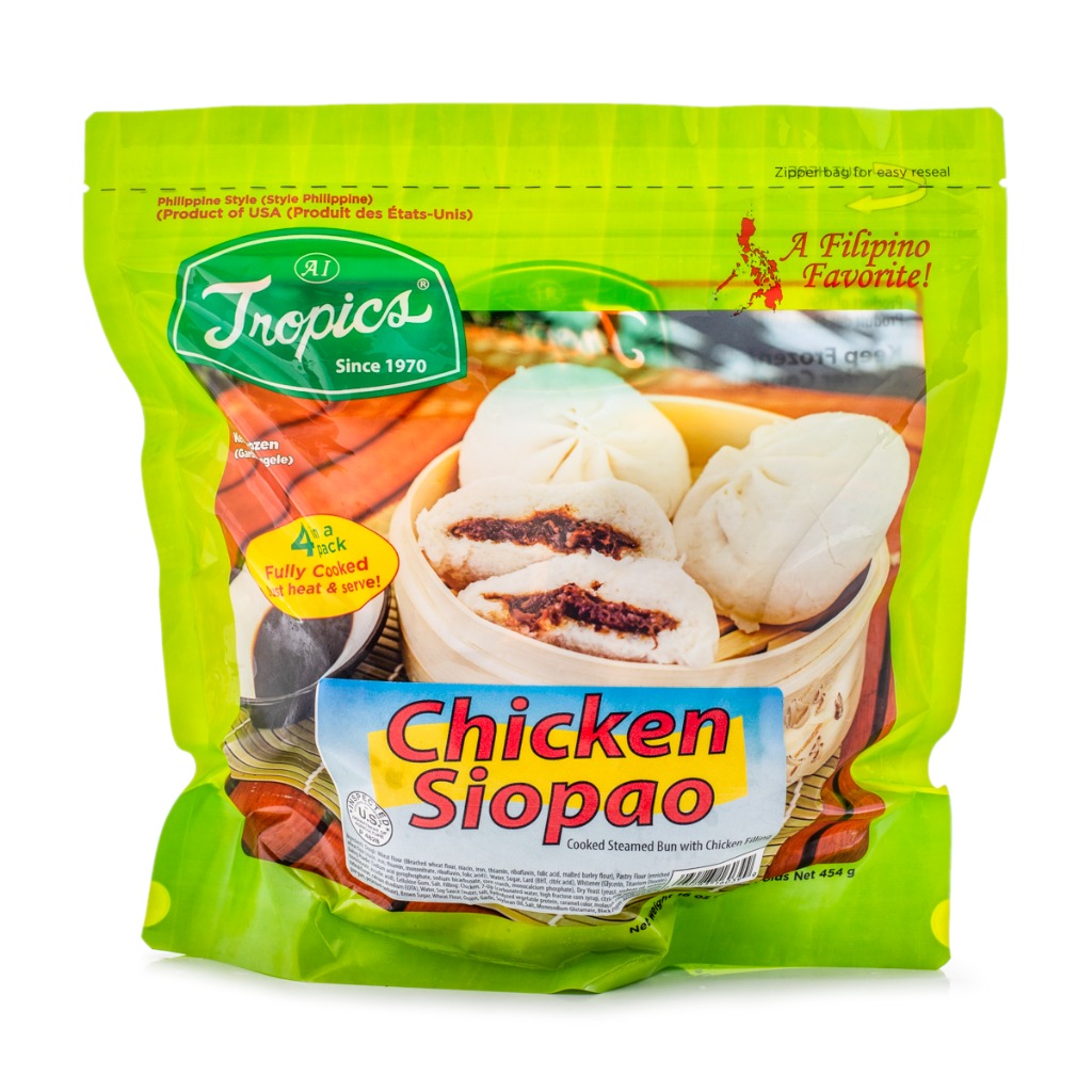 Get Tropics Chicken Siopao, Frozen Delivered | Weee! Asian Market