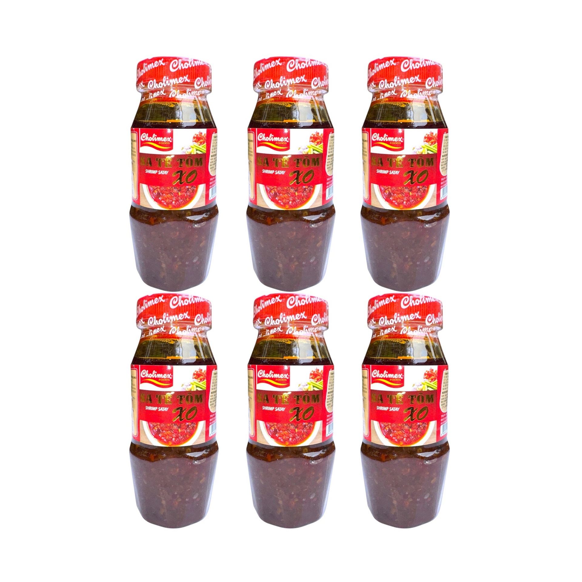 Get Cholimex Shrimp Satay XO Sauce 100g 1 each*6 bottles Delivered ...