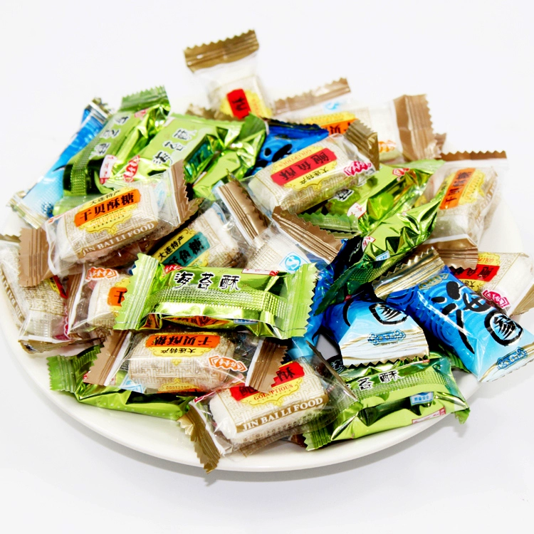 正宗大連特產海鮮酥糖混合1袋500g年貨 - Weee!