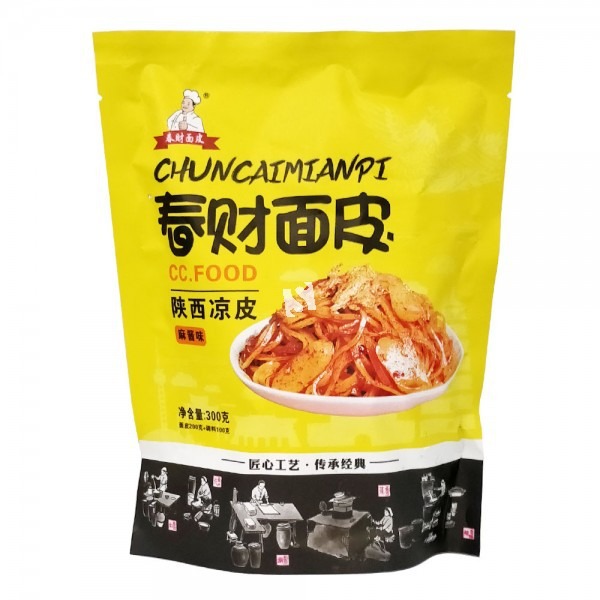 【CHUN CAI MIAN PI】Shaanxi Liangpi (Sesame Flavor) 300g - Weee!
