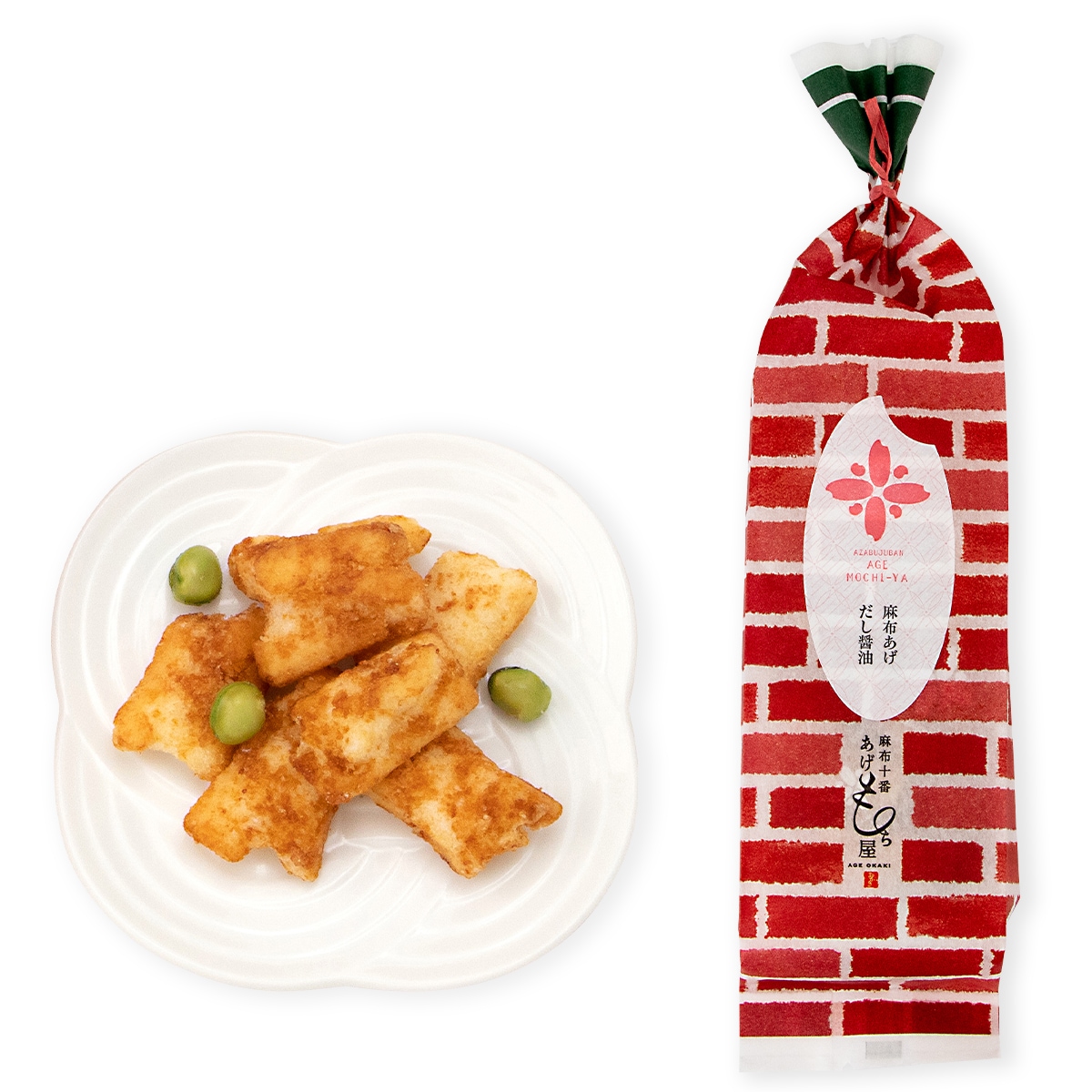 麻布十番 パリパリせんべい しょうゆ味 47g - Weee!