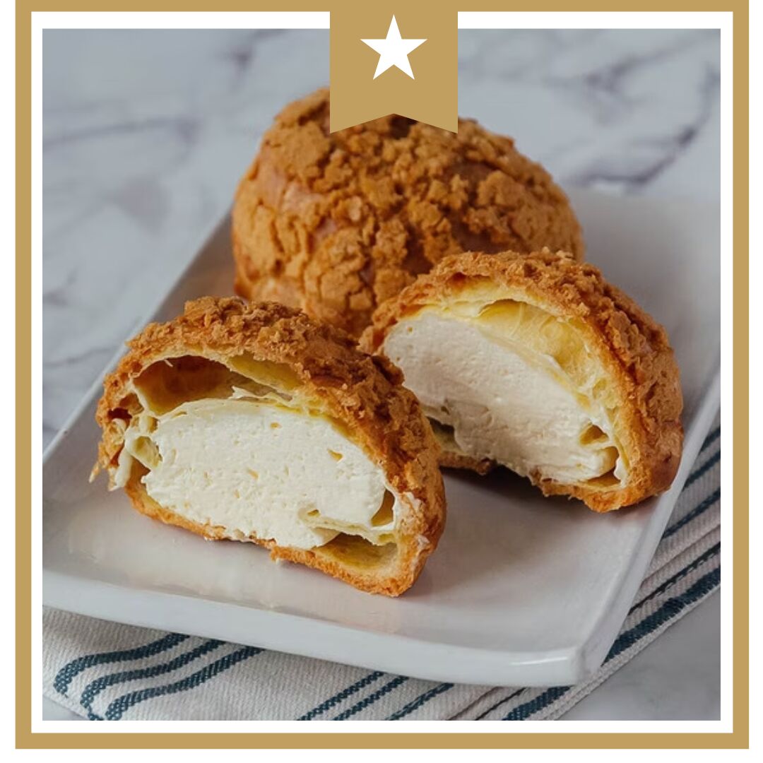 Get Sunmerry - Sunny Choux Cream Puff Box 6pc 10oz Delivered | Weee ...