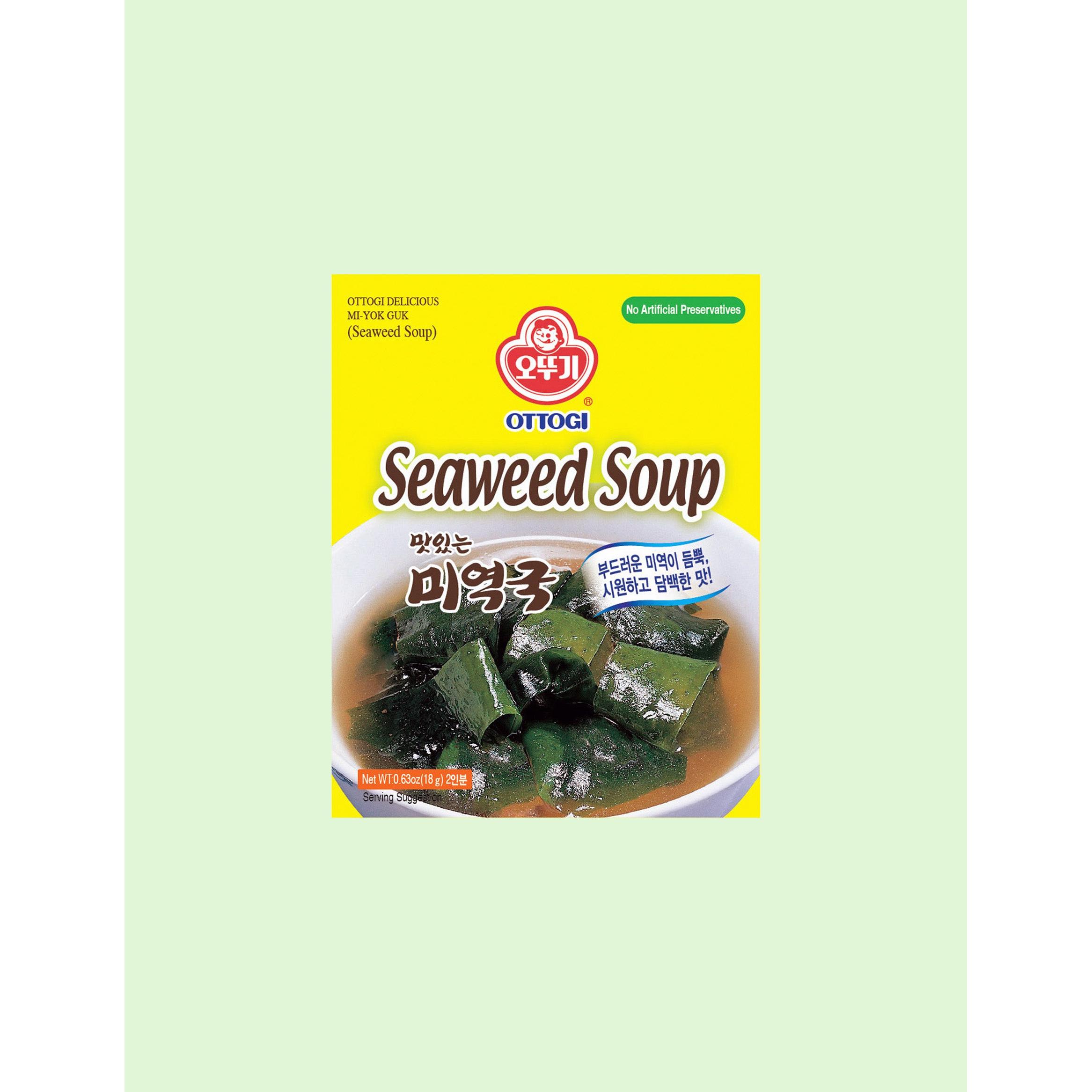 Instant Seaweed Soup - Weee!