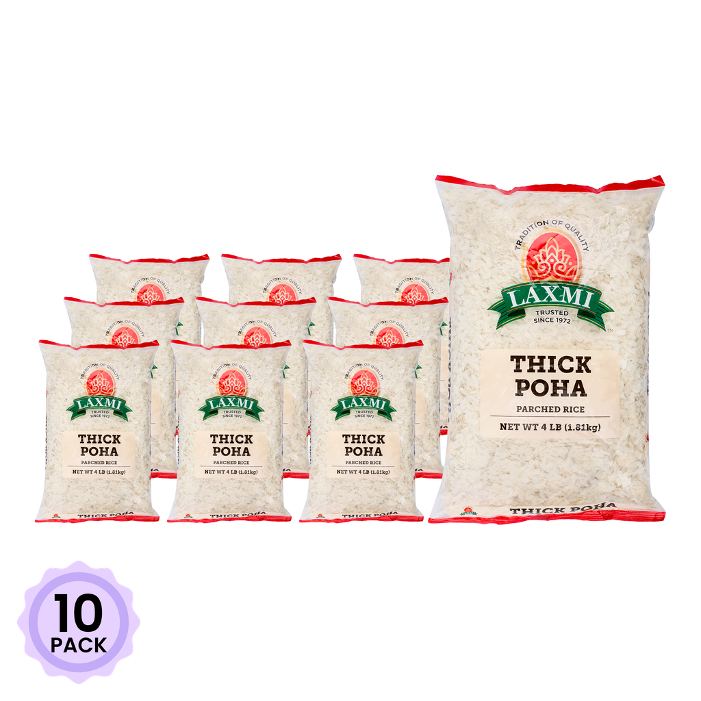 Get Laxmi Poha Flattened Rice Thick 4 lb*10 pack Delivered | Weee ...