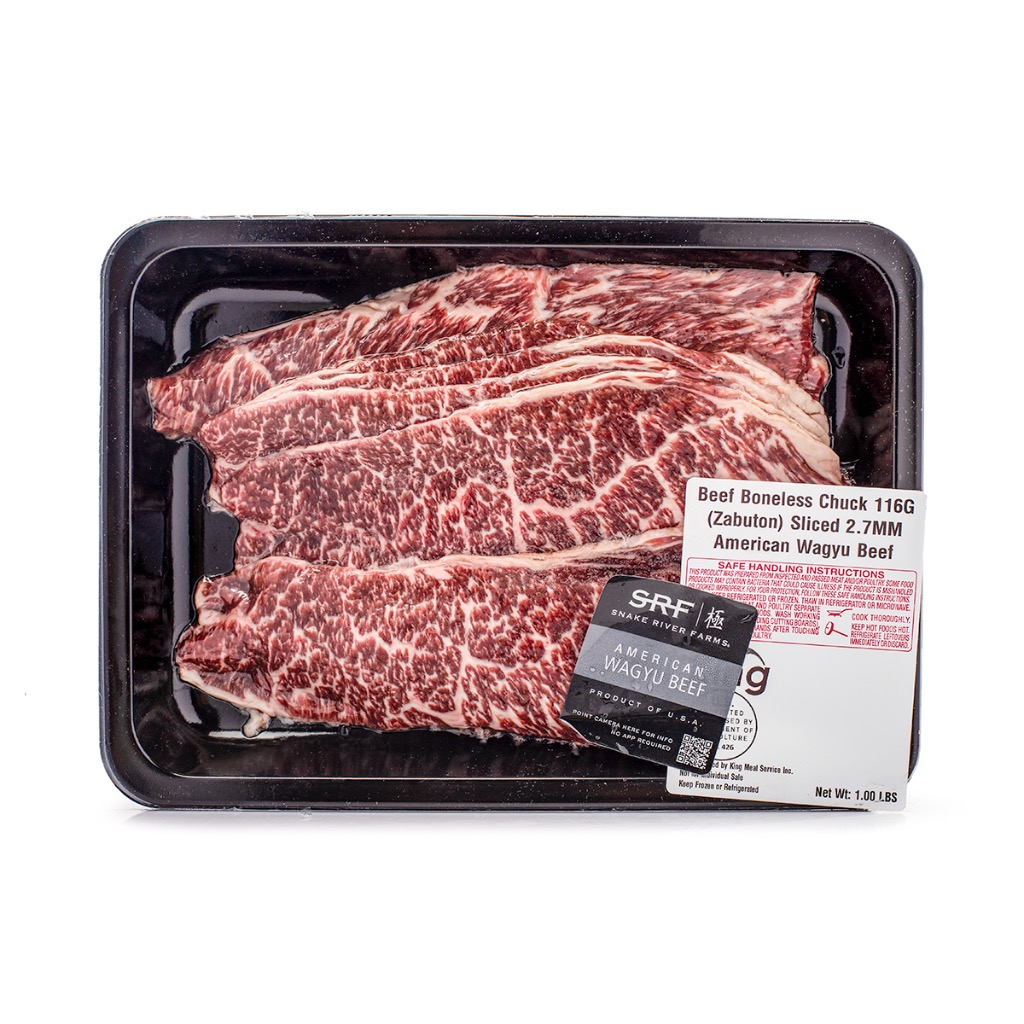 Get Snake River Farms American Wagyu Chuck Eye, Sliced Frozen Delivered ...