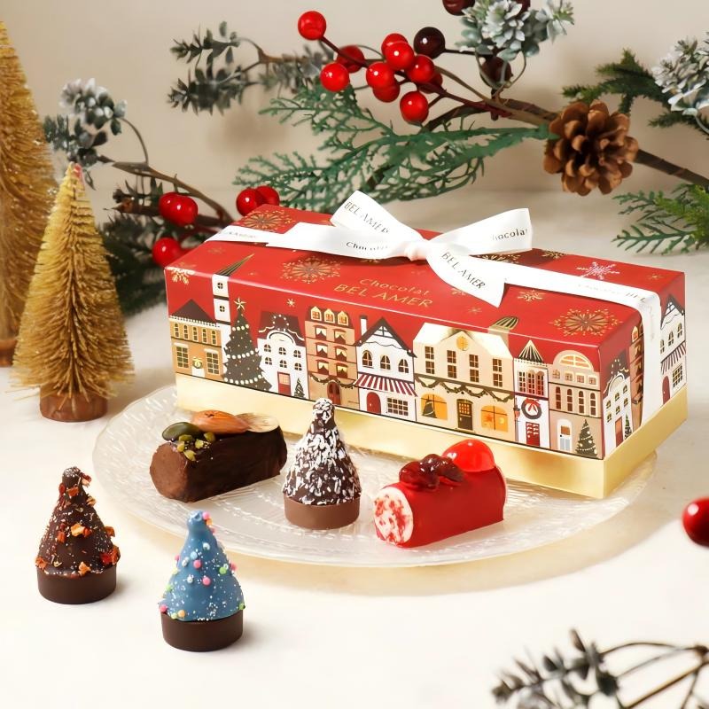 Get Japan BEL AMER Christmas Limited Chocolate Cake Assortment Gift Set ...