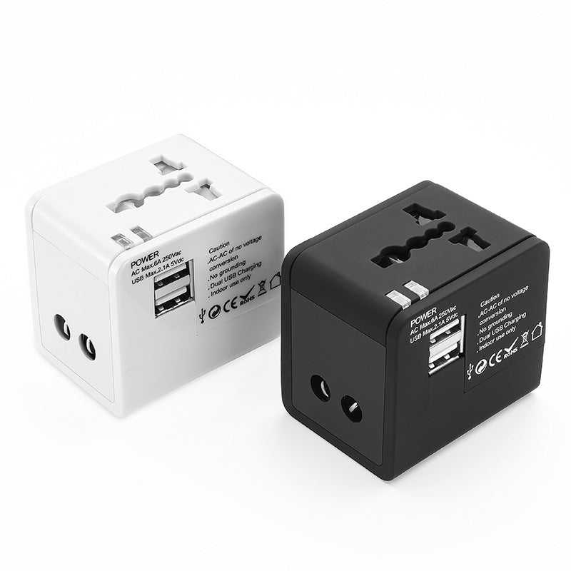 Get Universal Global Travel Adapter with Multi-functional USB Charging ...