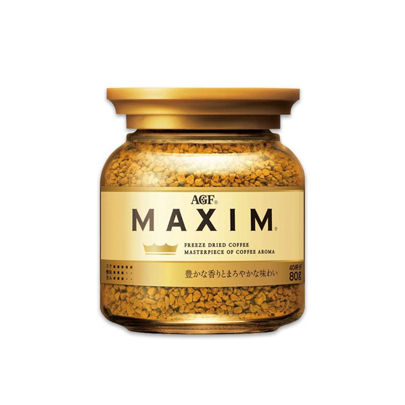 Get AGF Maxim Gold Bottle Instant Coffee Powder 80g Delivered | Weee! Asian Market