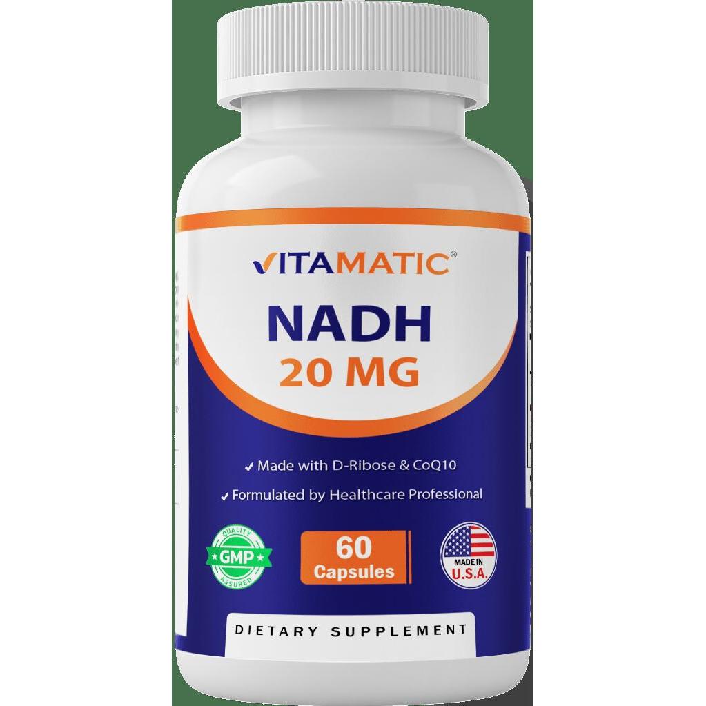 Get Vitamatic NADH 20mg Capsules 1 each Delivered | Weee! Asian Market