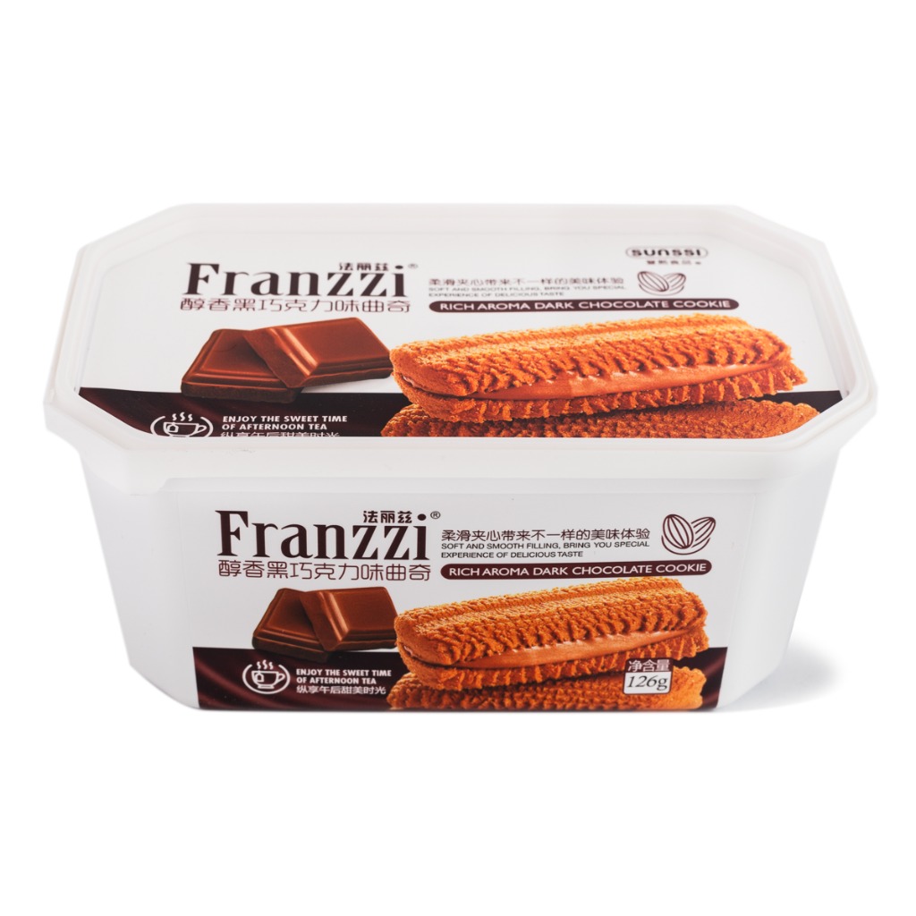 Franzzi Rich Aroma Dark Chocolate Cookies - Weee!
