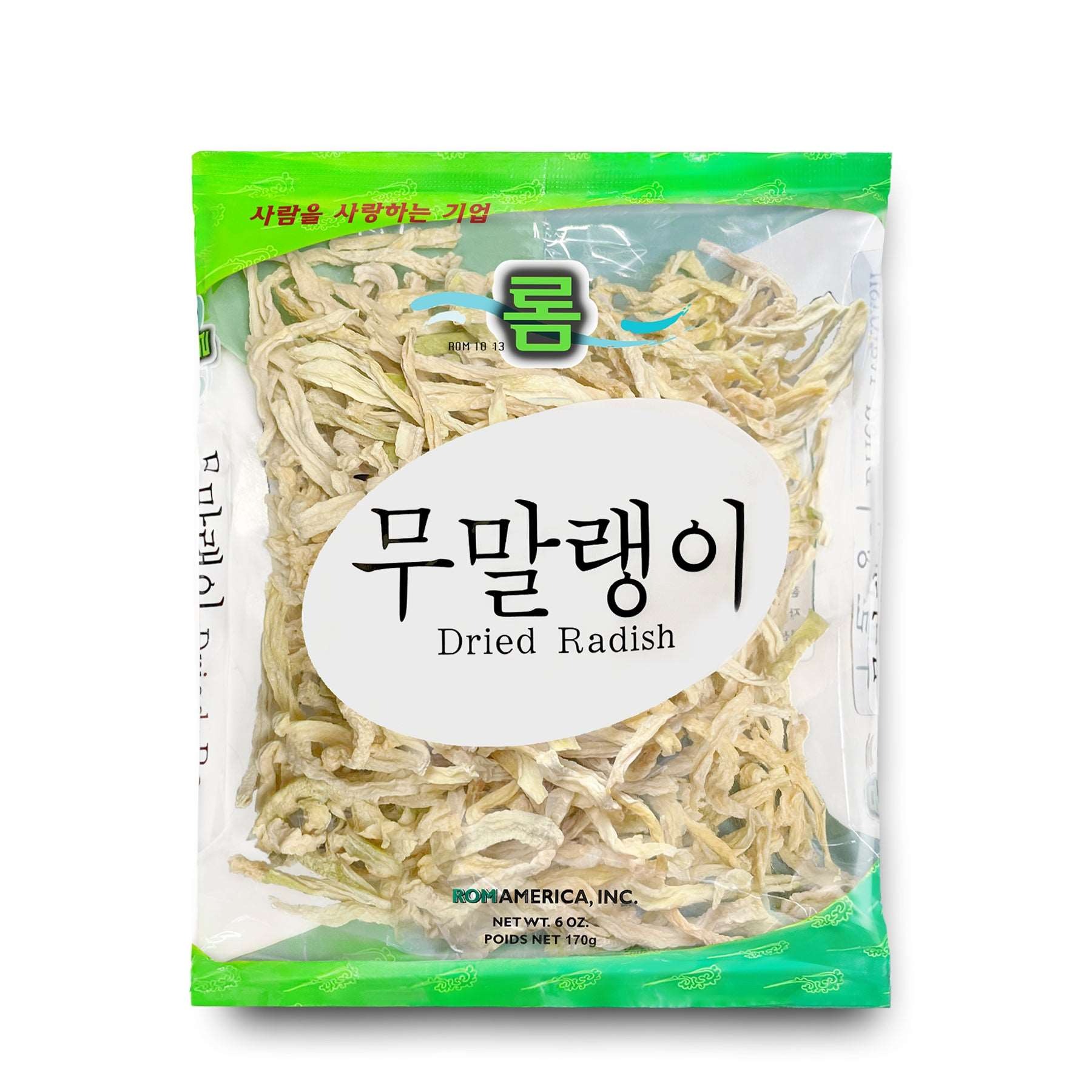 Dried Radish Daikon Strips 6oz - Weee!