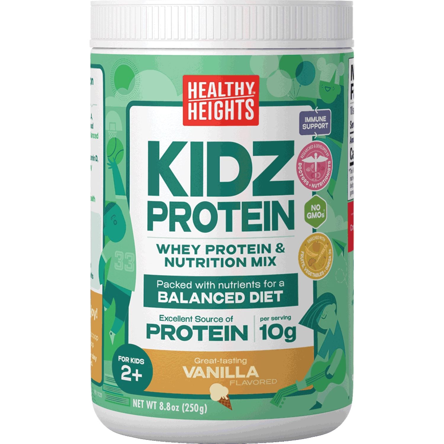 Get Healthy Heights KidzProtein, 10g Protein Vanilla Delivered | Weee ...